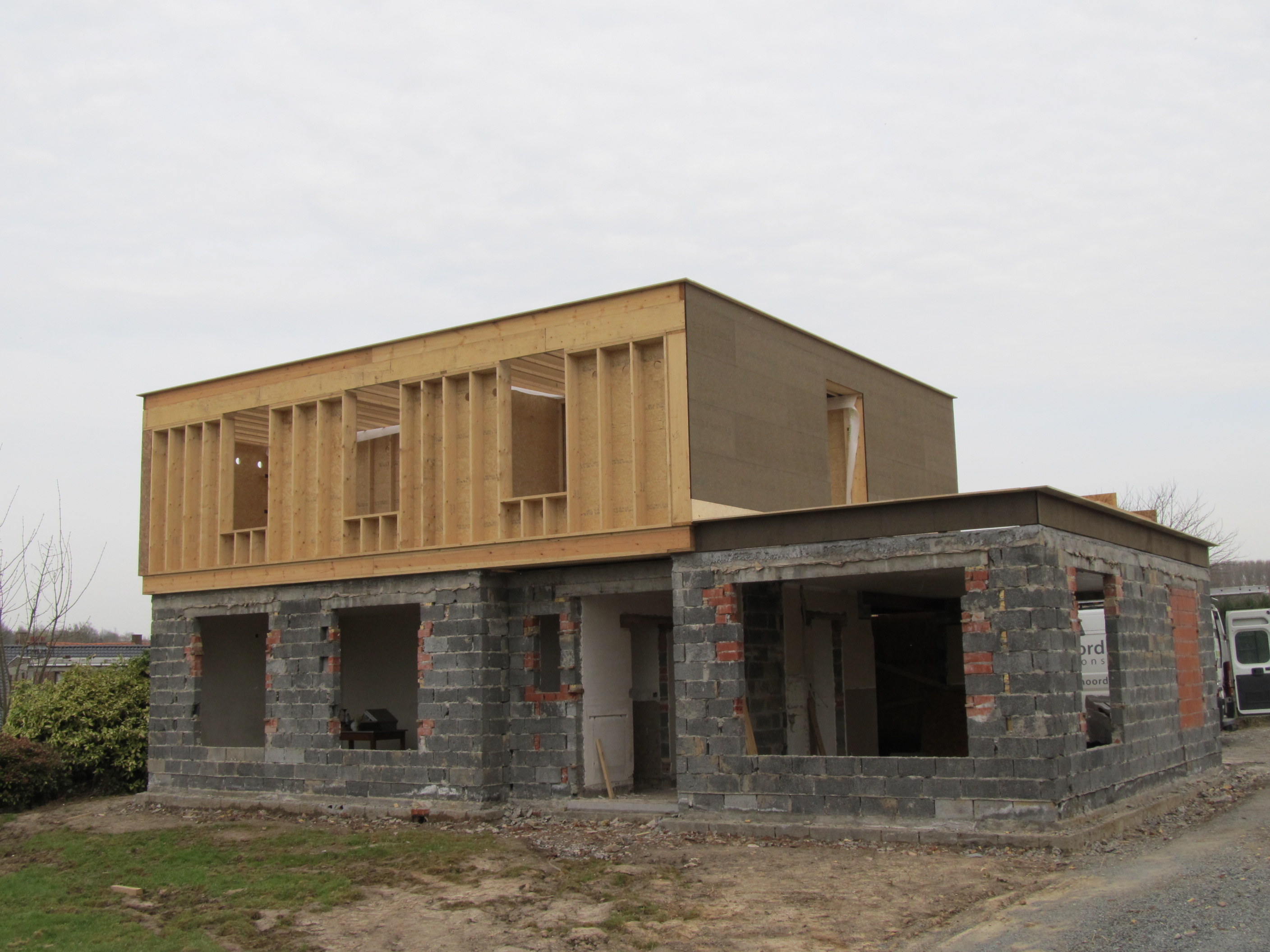 HOUTSKELETBOUW - Realisaties - De Noordboom